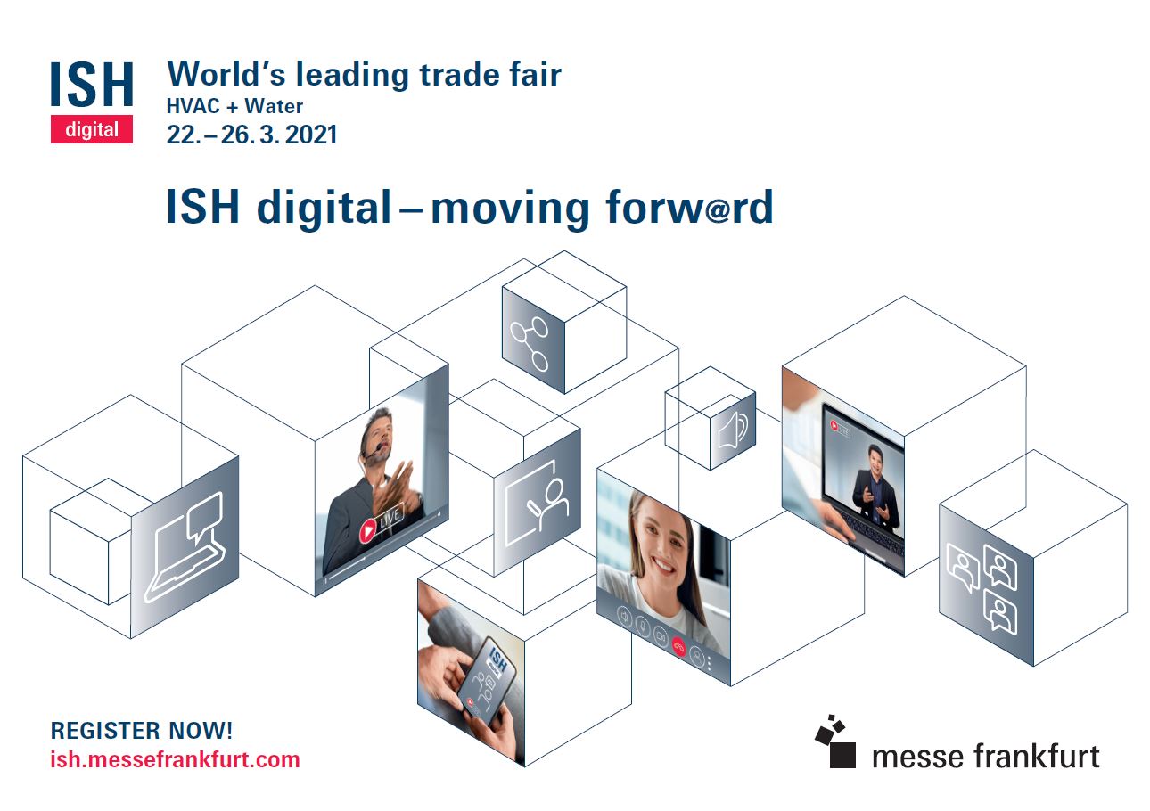 ISH 2021: volledig digitaal