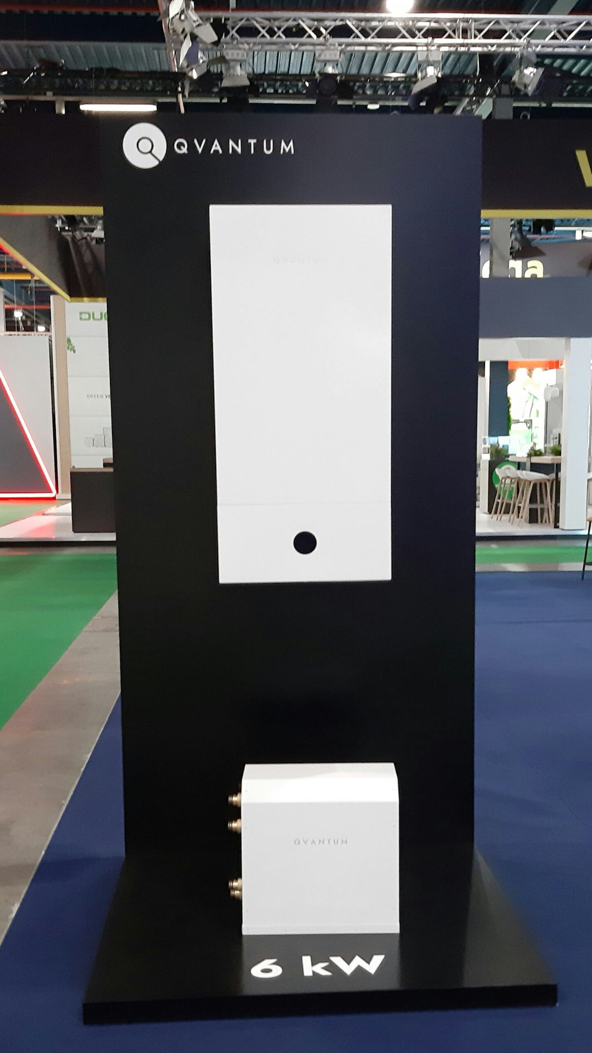 Qvantum compacte warmtepomp voor appartementen